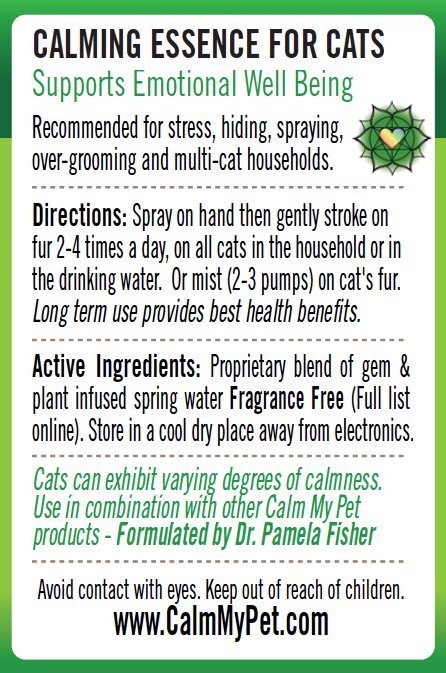 Calm My Cat Essence: Cat Calming Spray : Calm My Pet